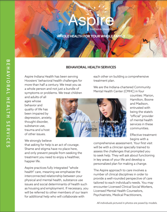 Resources - Aspire Indiana Health