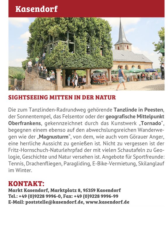 KASENDORF - Treffpunkt Deutschland